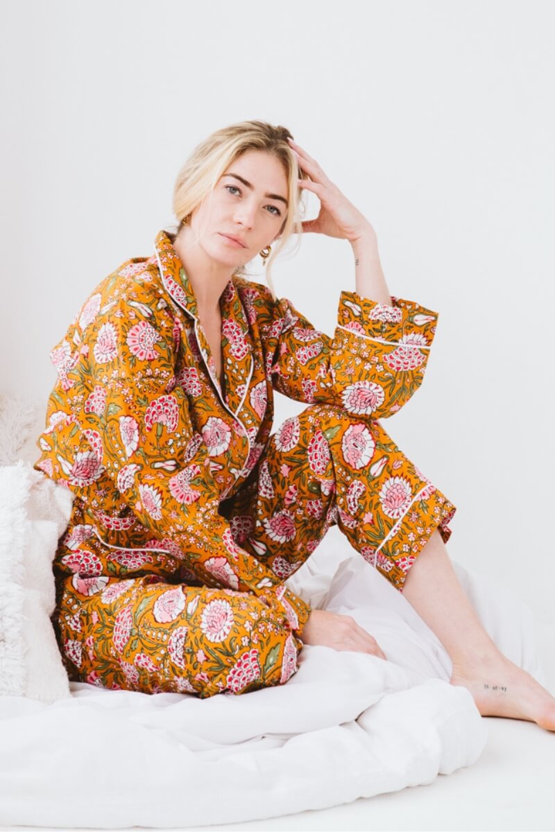 PJ Long Mustard Peony – Trinity Design Co.